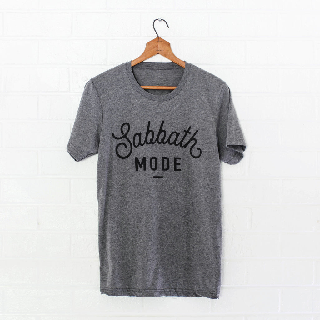 Sabbath Mode Tee – Grace + Porter