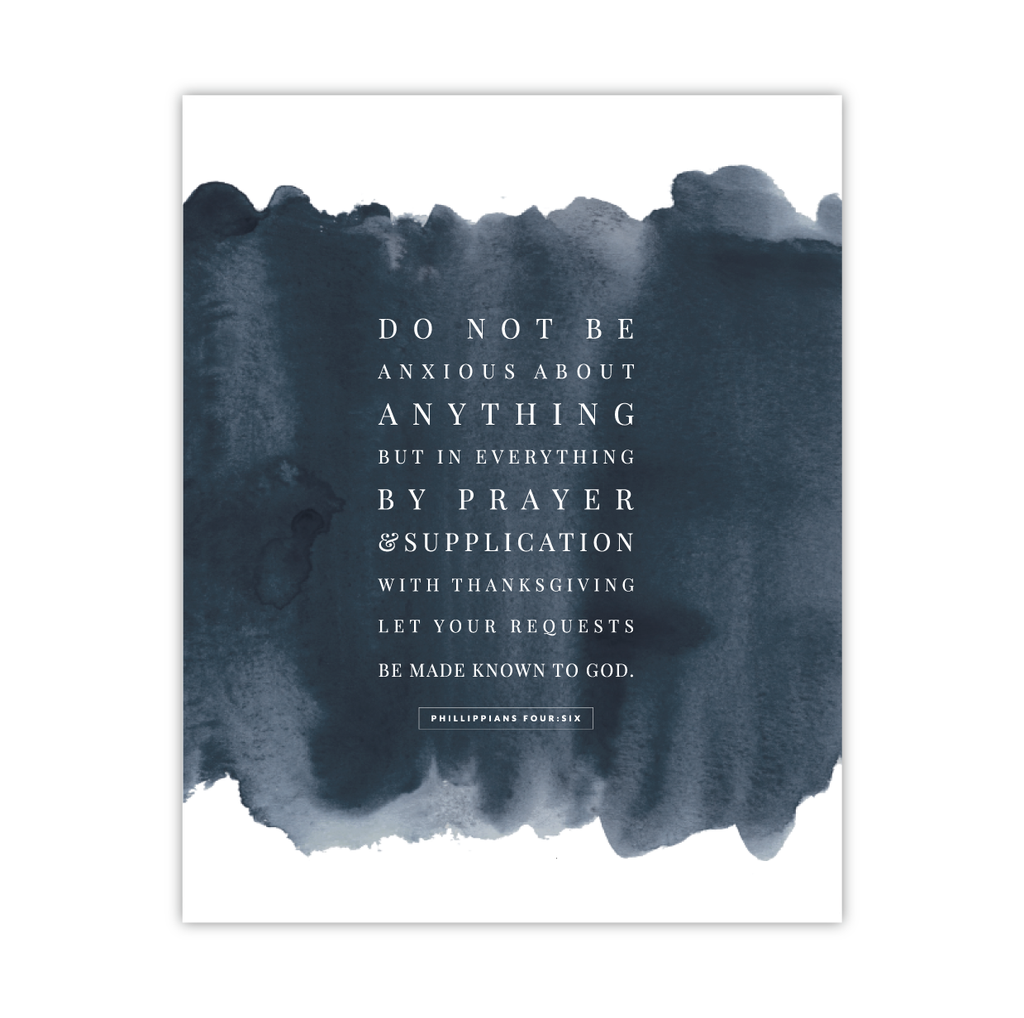 Do Not Be Anxious Wall Art – Grace + Porter