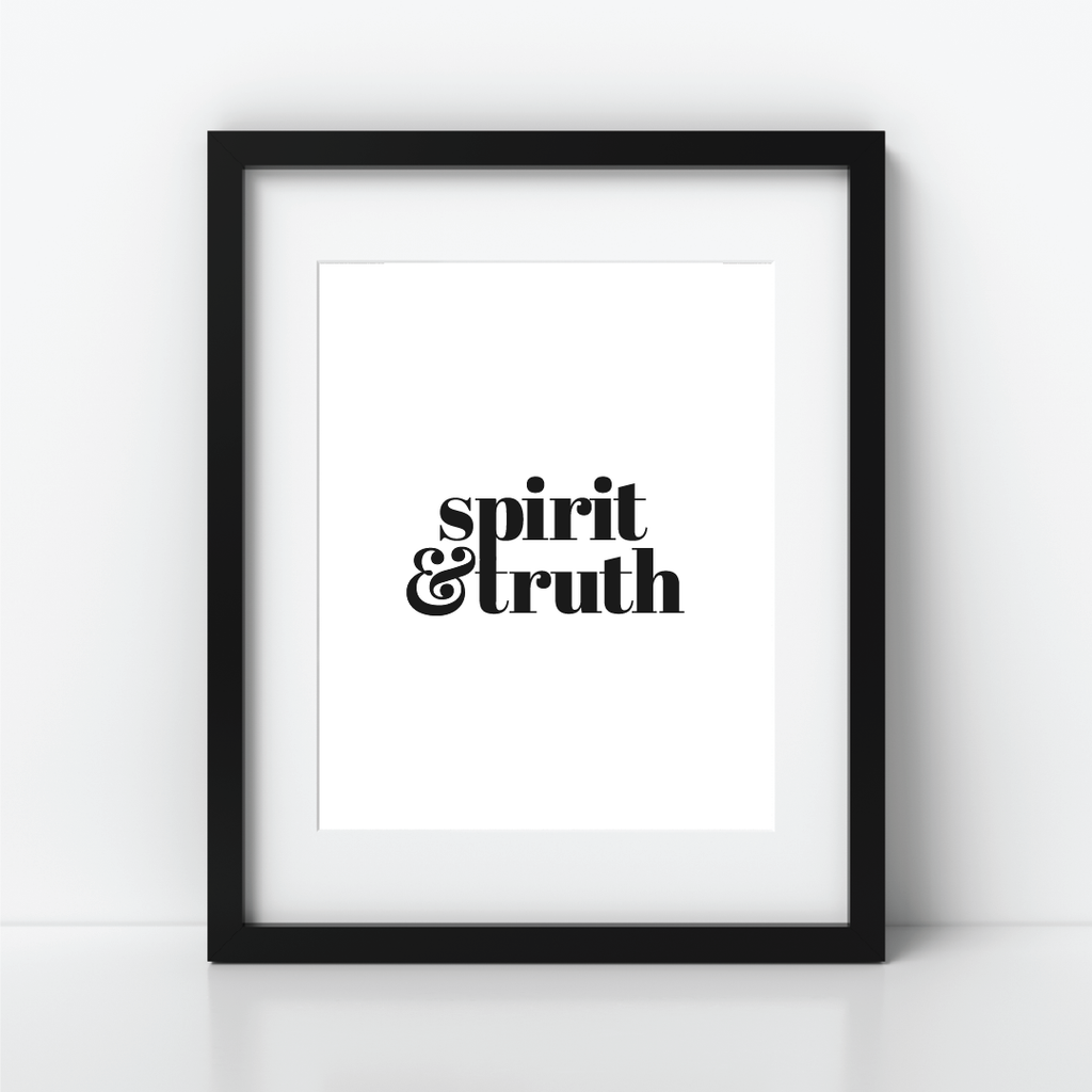 Spirit And Truth – Grace + Porter