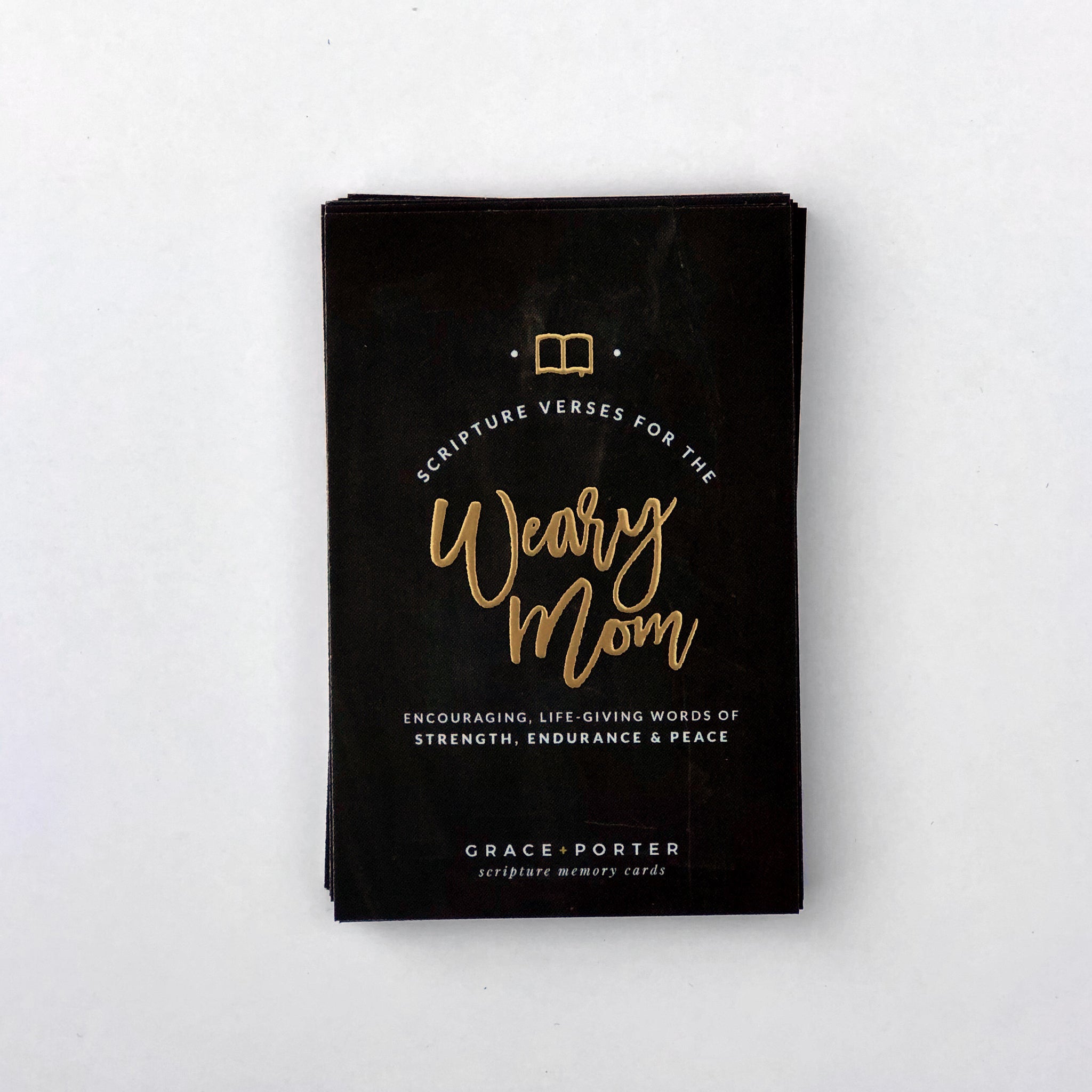 Weary Mom Scripture Card Set – Grace + Porter